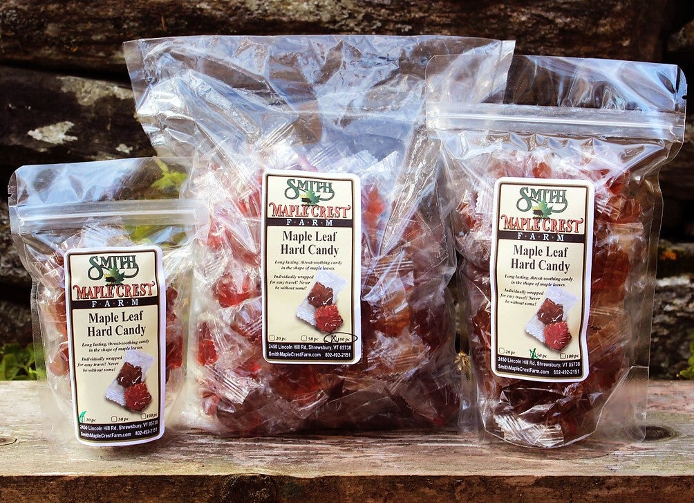 Maple Leaf Hard Candy | Smith Maple Crest Farm