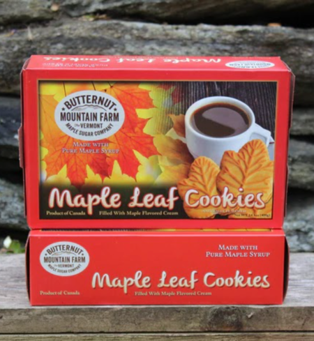 Maple Leaf Cookies | Smith Maple Crest Farm